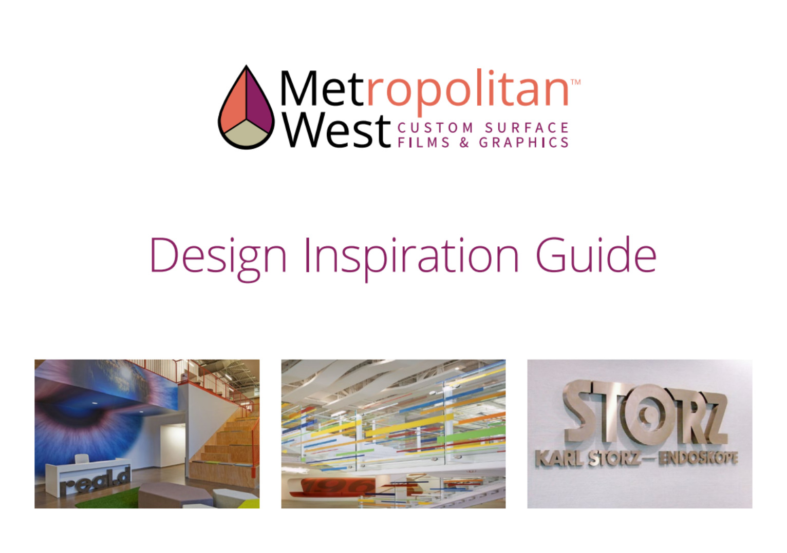 Design Inspiration Guide - Metwest