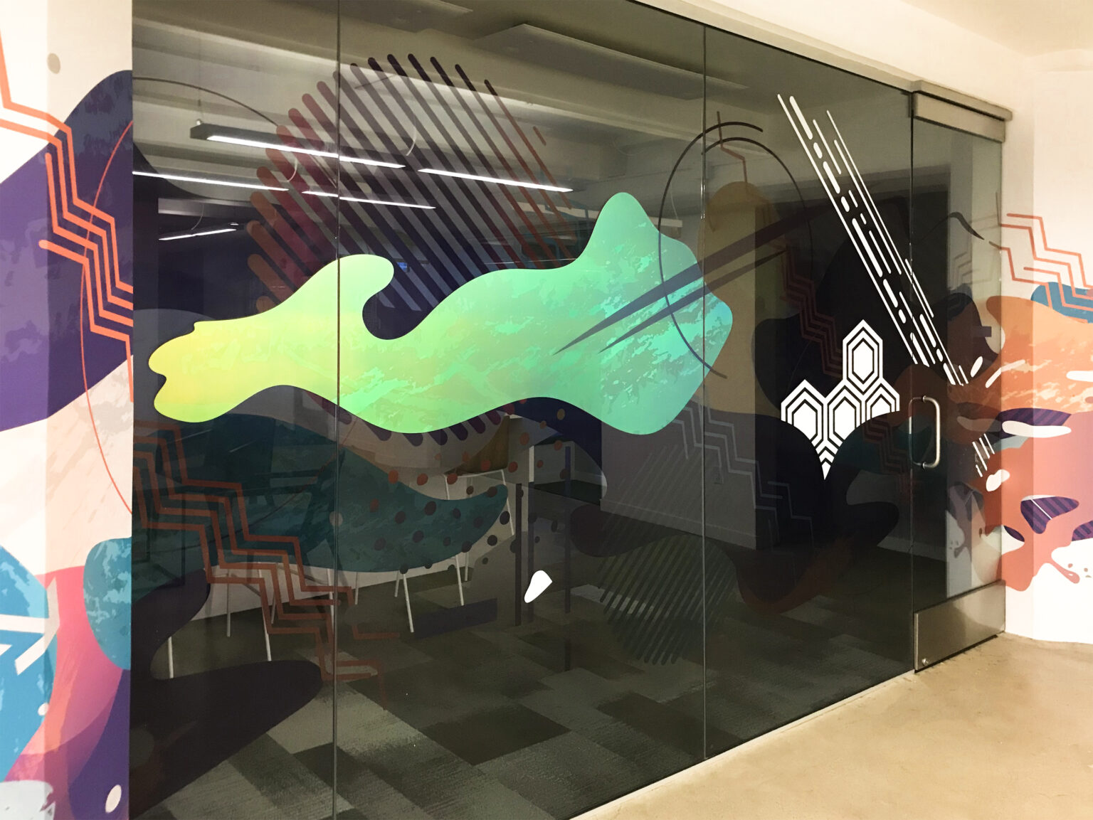 Creatively Using Dichroic Film in Interiors - Metwest